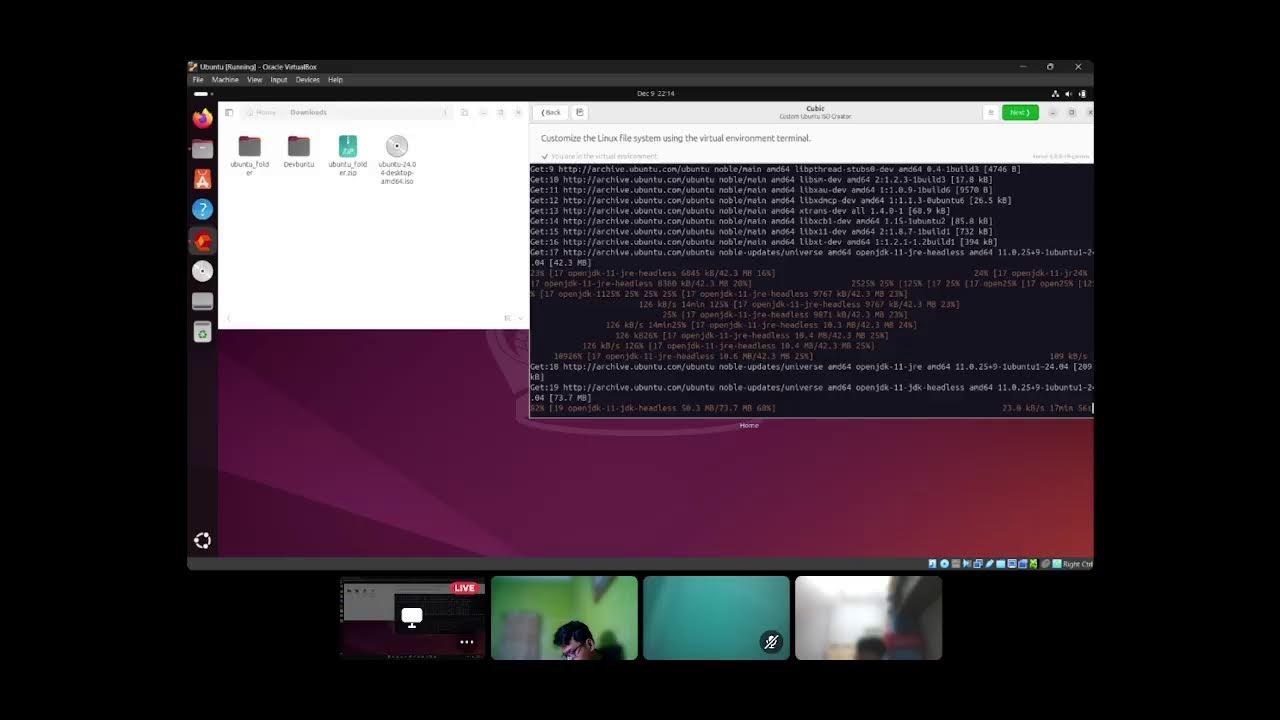 Pembuatan Remastering Linux Dengan Tema Programmer - YouTube