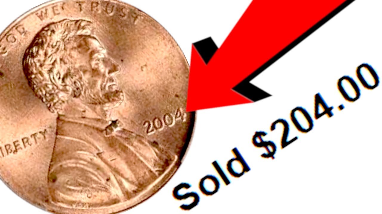 5 NORMAL Pennies from 2004 worth MONEY! - YouTube