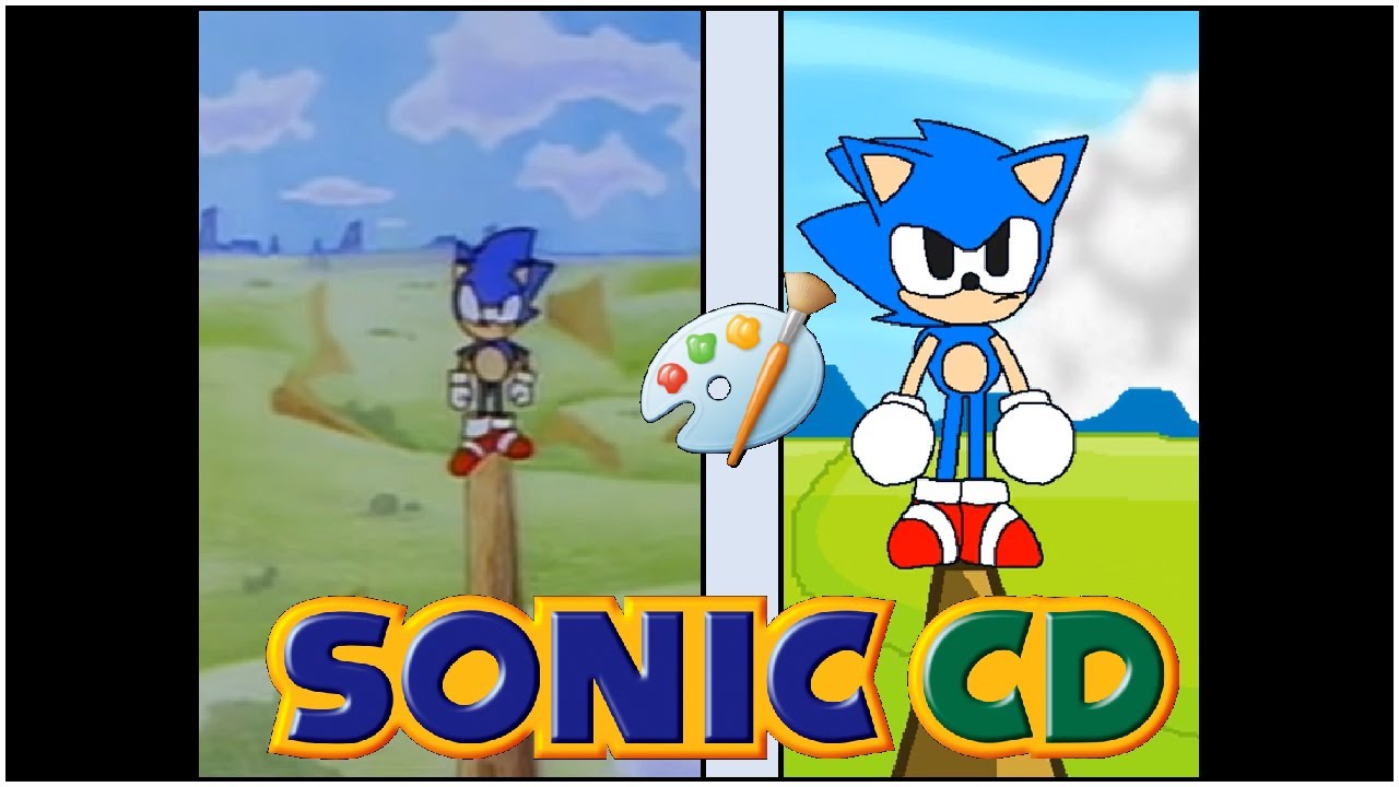 Sonic CD intro reanimated with ms paint & activepresenter ( 450 ...