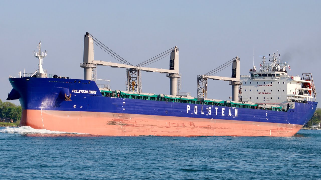 Brand New Saltwater Ship Polsteam Dabie - YouTube