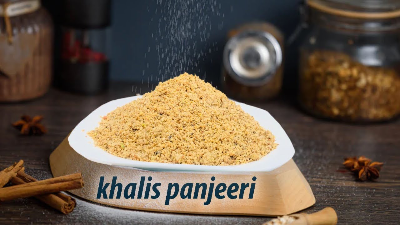 Panjeeri recipe | very easy panjeeri | authentic panjeeri recipe by ...
