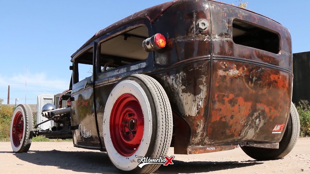 Ford A Tudor 1931 Rat Rod By KM X - YouTube