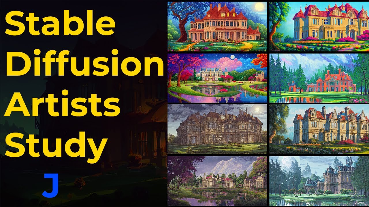 #stableDiffusion A Stable Diffusion Artist Study [ J ] - YouTube