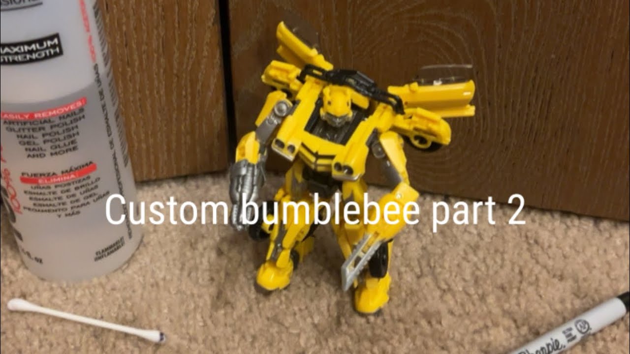 Custom studio series bumblebee part 2 - YouTube
