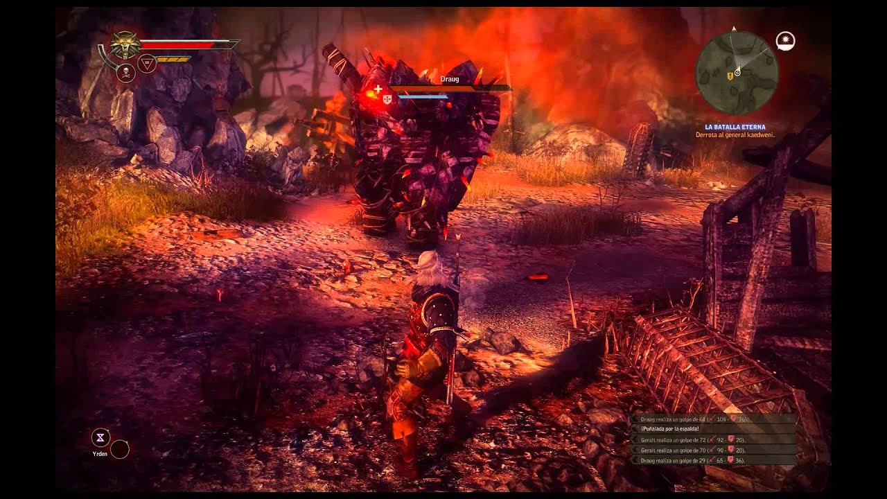 The witcher 2 Draugr - YouTube