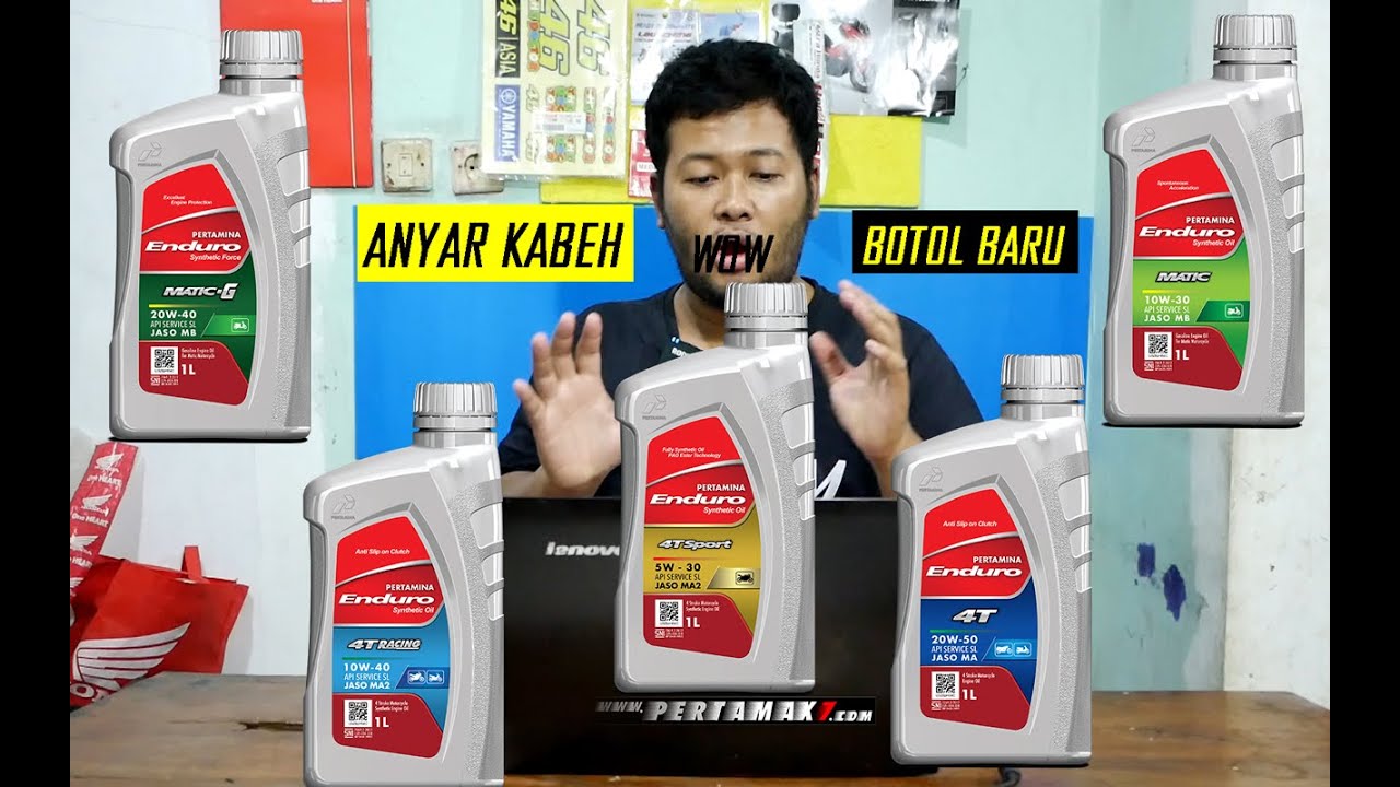 Botol Baru Oli Pertamina Enduro Versi 2020 😲⚡💲 #pertaminaenduro # ...