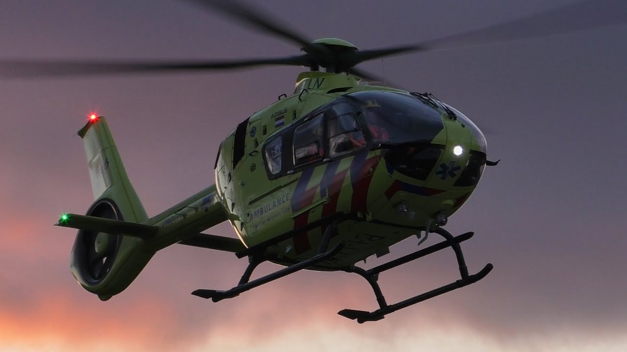 Landing & Take-off Lifeliner 3 [PH-LLN] bij het ETZ in Tilburg vanaf ...