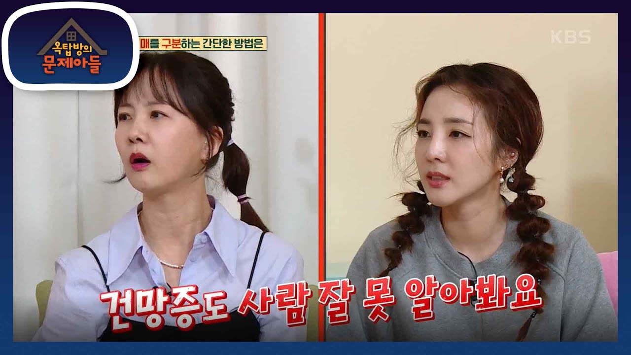 건망증과 치매를 구분하는 간단한 방법은?! [옥탑방의 문제아들/Problem Child in House] | KBS 221005 ...