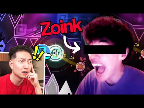 New Player Reacts to Geometry Dash's NUMBER 1 Player! - Zoink GD