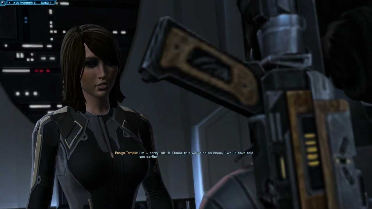 HD Ensign Temple Complete Companion Affection Dialog SWTOR Star Wars ...