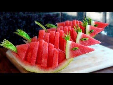 QARPIZ KESMEK(QARPIZDAN BALIQ)🍉🐟