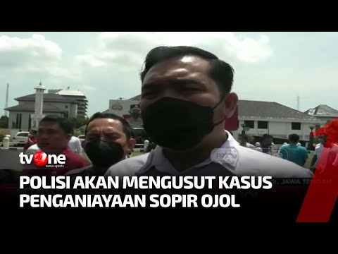 Polisi Akan Mengusut Tragedi Penganiayaan Ojol Memakan Korban Jiwa | Kabar Siang tvOne