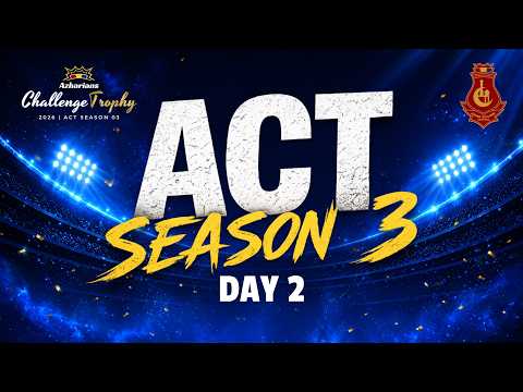Day 2 Part 1 | ACT Season 3 | 2026 |  Azhar College Ground | Azharians Challenge Trophy  | OAU