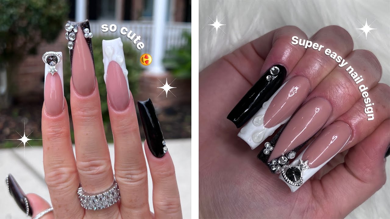 BEGINNER FRIENDLY DESIGN/ POLYGEL APPLICATION - YouTube