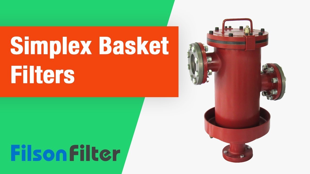 Simplex Filters and Strainers Manufacturer - Filson filters - YouTube