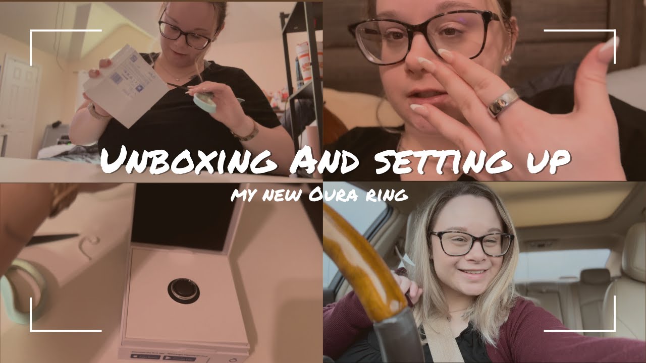 Unboxing and Setting Up My Oura Ring - YouTube