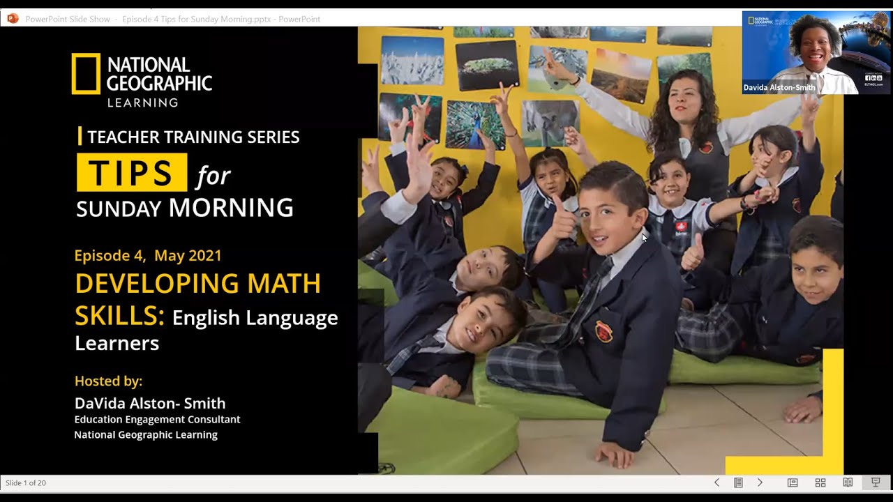 Teaching Tips Episode 4 - Developing Math Skills: English Language ...