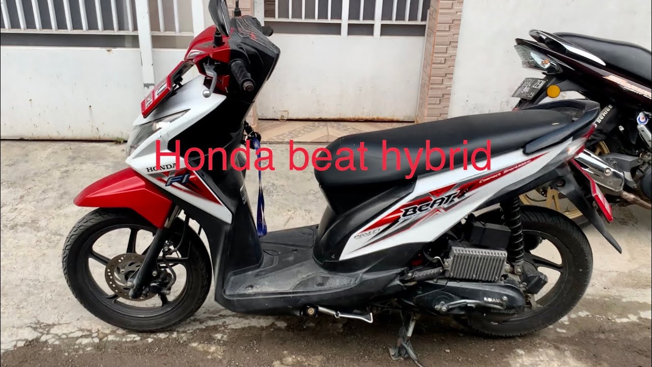 Honda beat hybrid bensin & listrik bisa running bersama, pertama ...