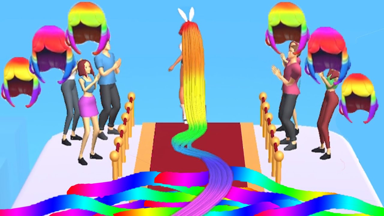 HAIR CHALLENGE game HIGH SCORE Walkthrough Gameplay All Levels iOS ...
