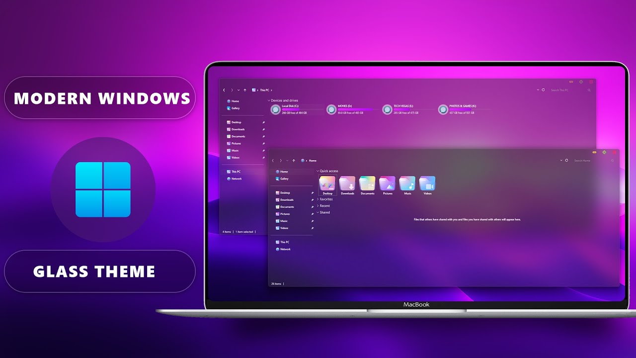 Modern Windows 11 Theme 2026 – The Most Stylish UI Upgrade! - YouTube
