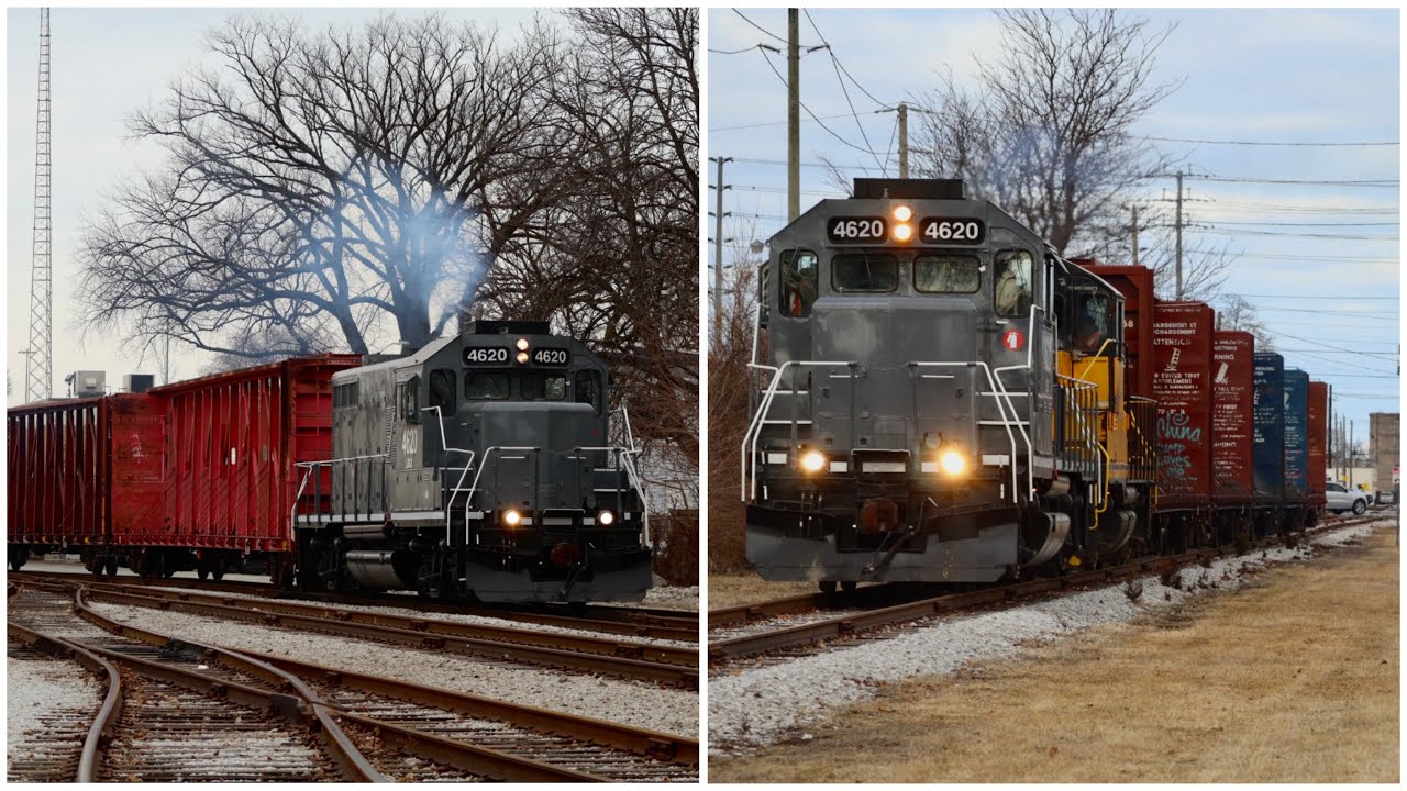 Ex-GTW GP9R! GP9 Duo! New lease! Chasing LDSX 4620 two different times ...