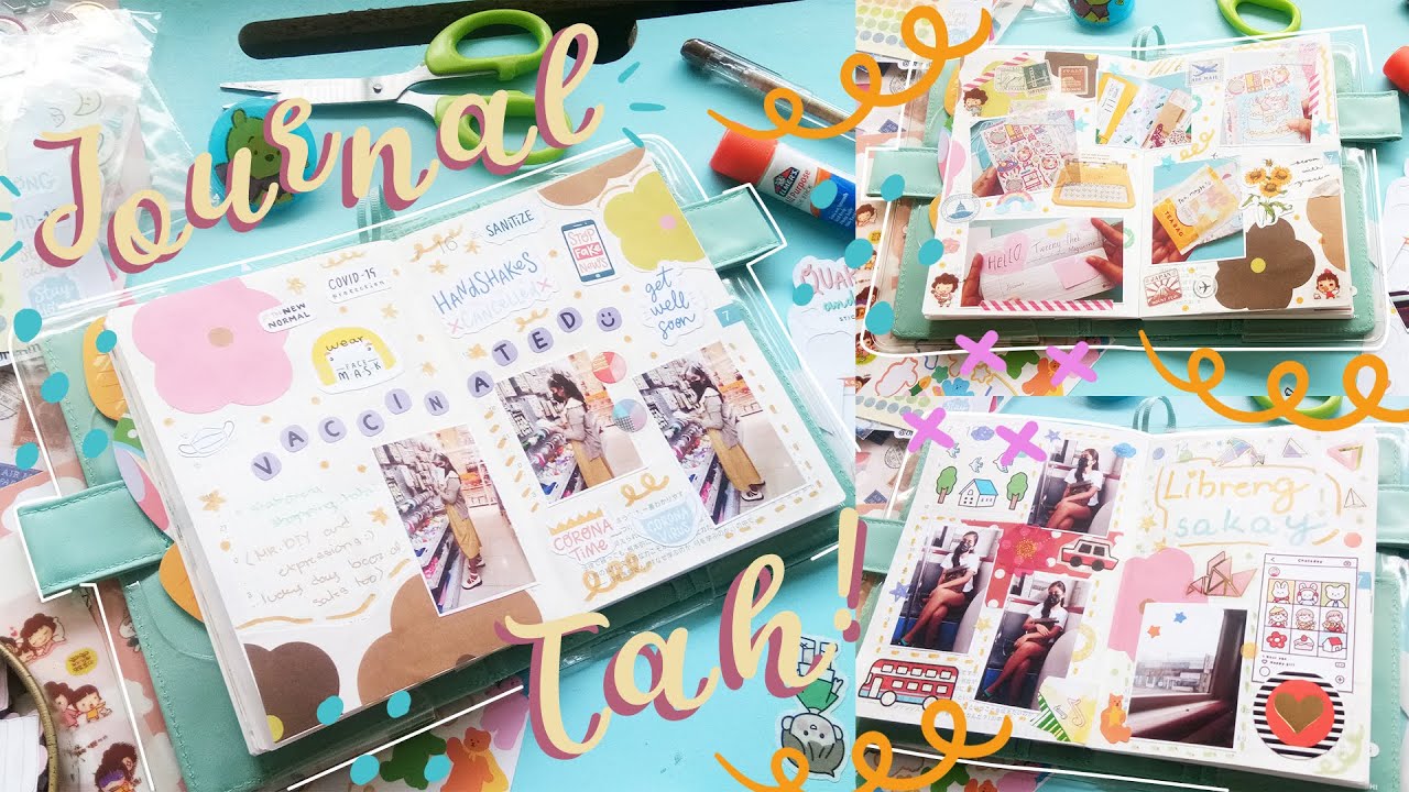 Journal Tah! | Daily Journal Spreads/Pages for July! | Tweetums - YouTube