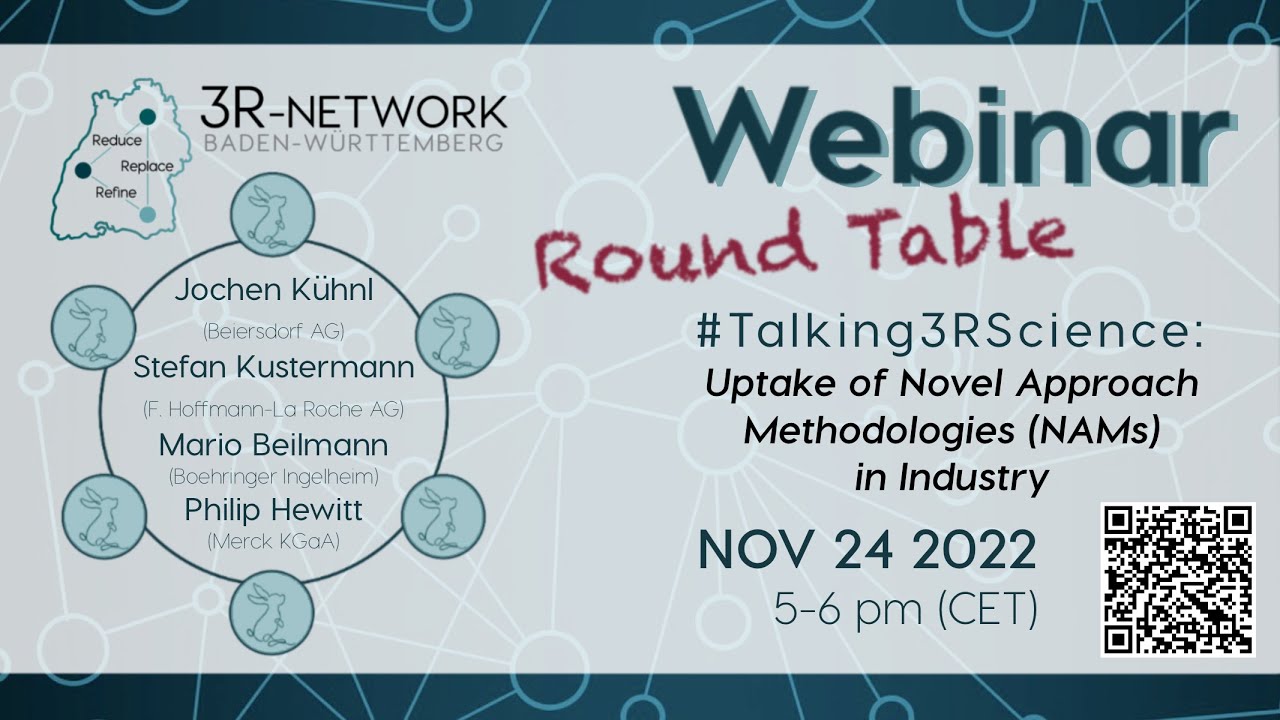 #Talking3RScience Webinar: "Implementation of New Approach Methods ...
