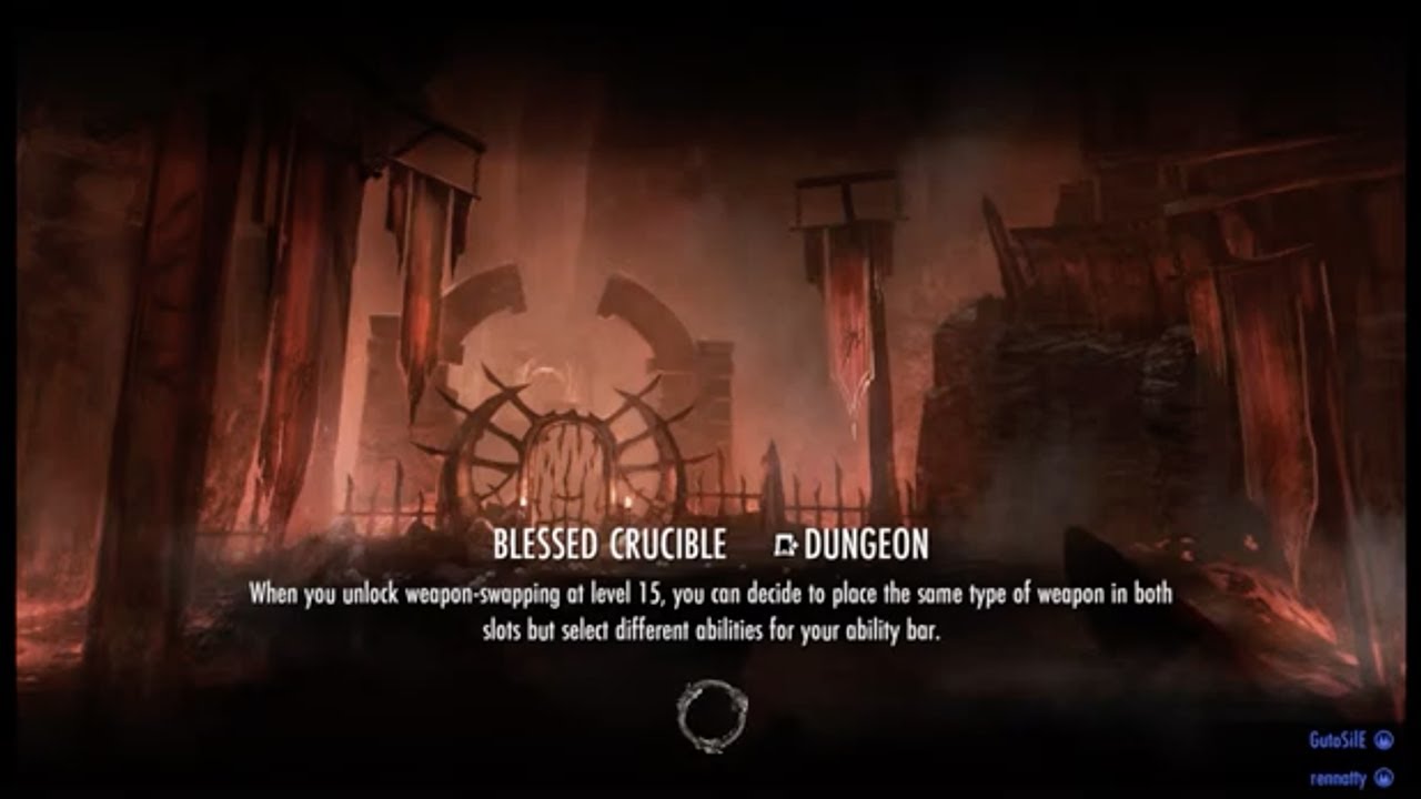 Blessed Crucible - The Elder Scrolls Online #PartiuDungeon - YouTube