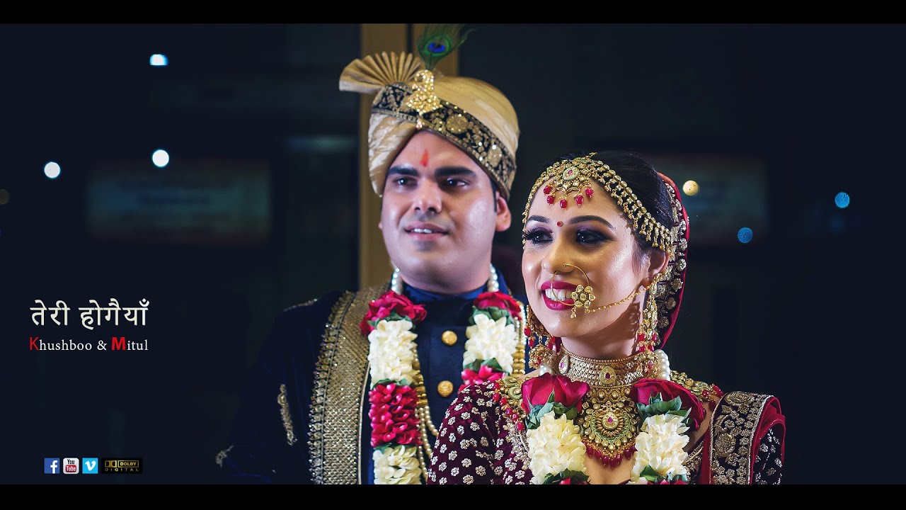 Indian Wedding Cinematic Teaser | Khushboo Mitul | Teri Hogaiyaan - YouTube