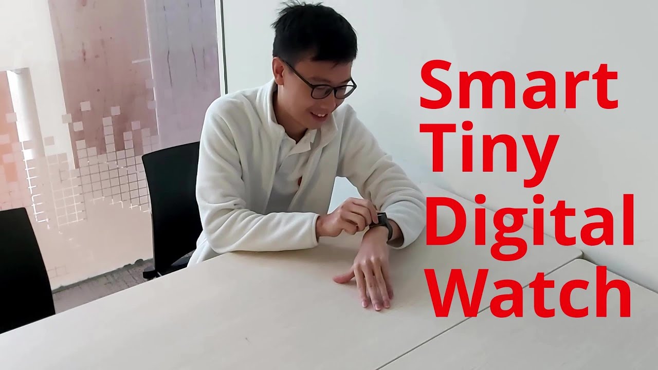 The Smart Tiny Digital Watch - YouTube