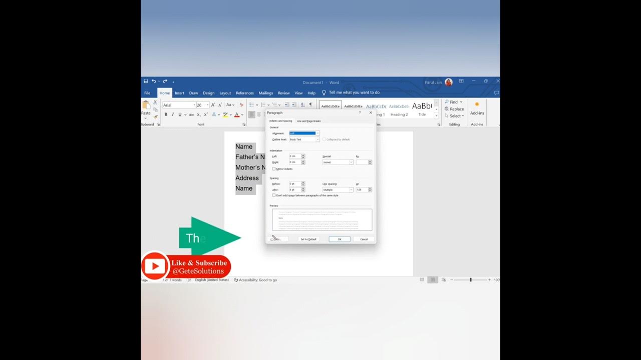 How To Create Dotted Line In MS Word excel trending exceltech how-to-create-dotted-line-in-ms-word-excel-trending-exceltech