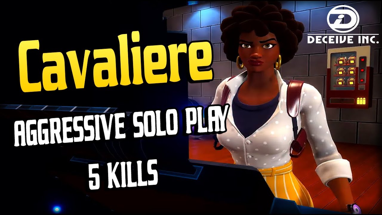 Deceive Inc Cavaliere gameplay full match - aggressive solo play ...