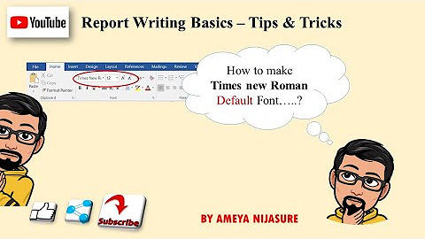Report Writing Basics - YouTube