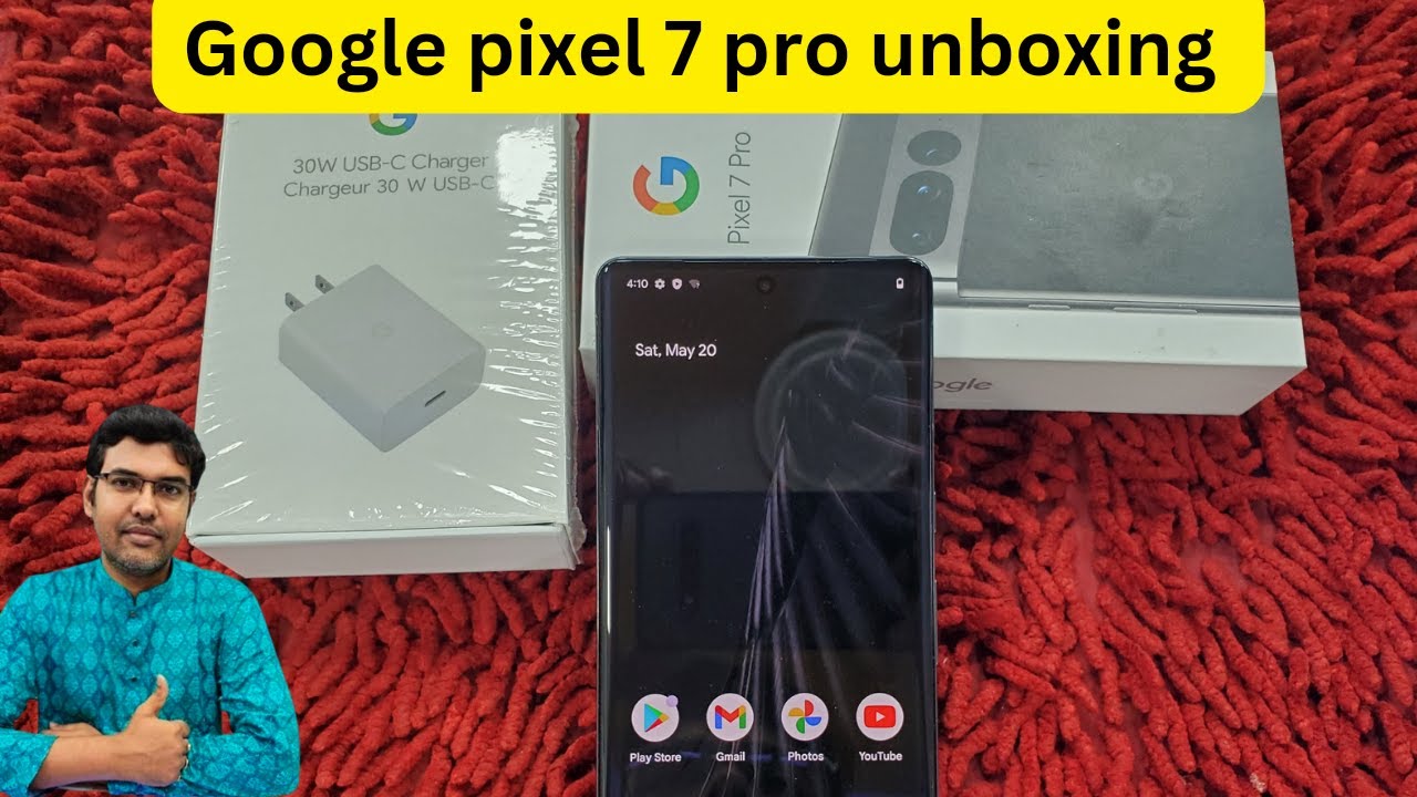 google pixel 7 pro Unboxing || Overview - YouTube