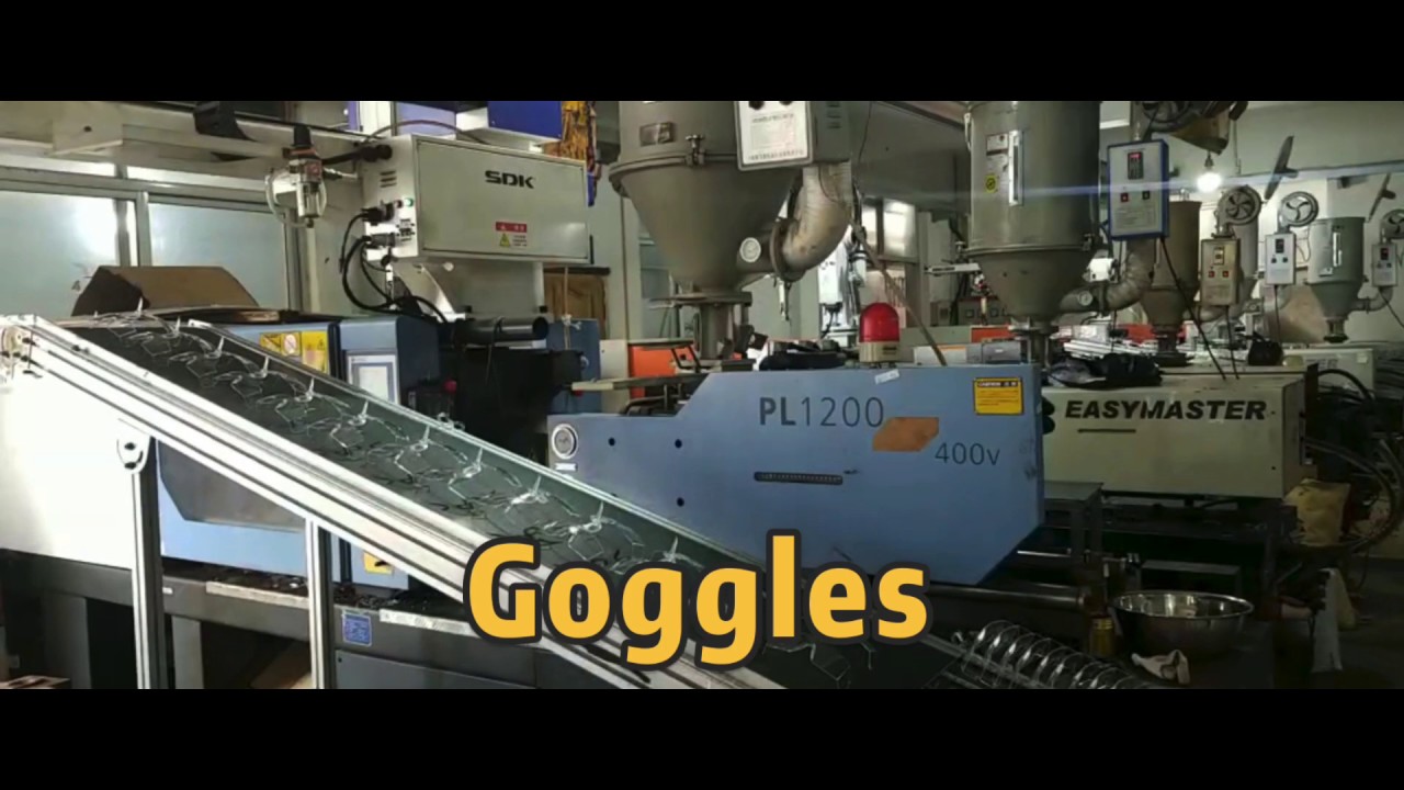 Safety goggles and Medical goggles production - YouTube