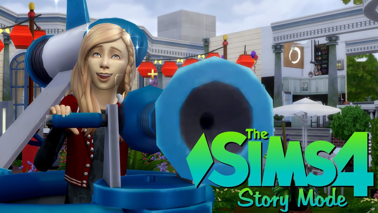 Im Park || Die Sims 4 || Story Mode || #023 - YouTube