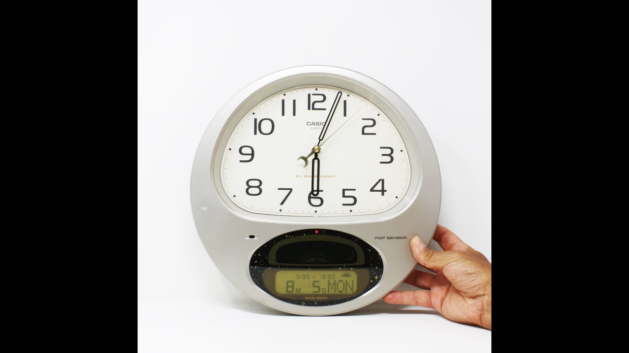 CASIO Moon Graph - El Back Light - YouTube