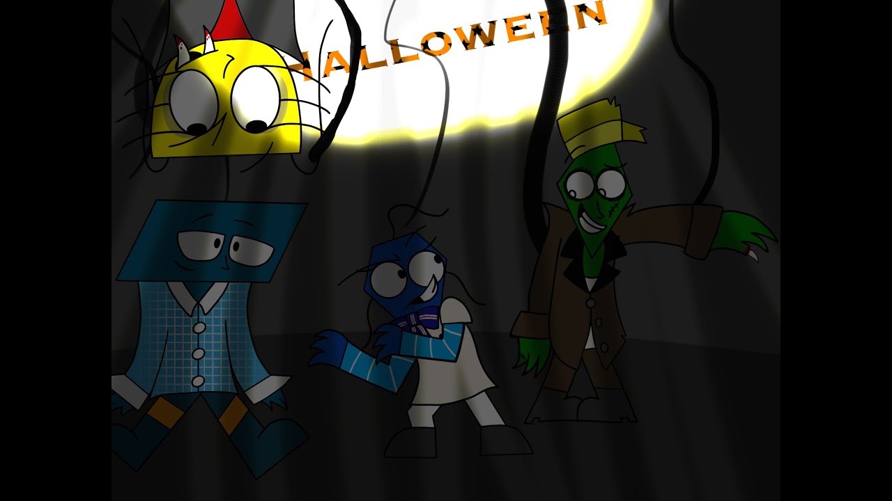 The Shape Gang [Deleted Gang] Halloween Speed Draw - YouTube