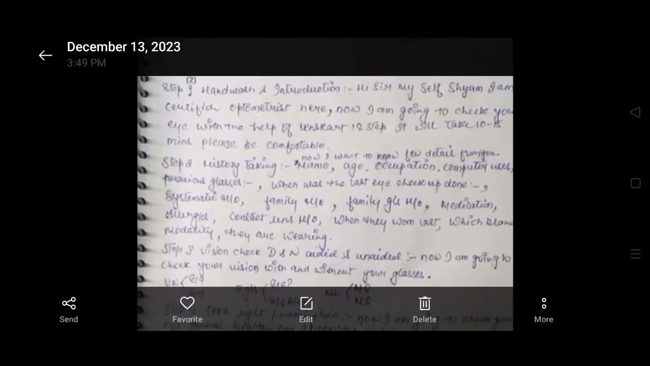lenskart 12 step eye check-up and refraction in optometry 👁️ - YouTube