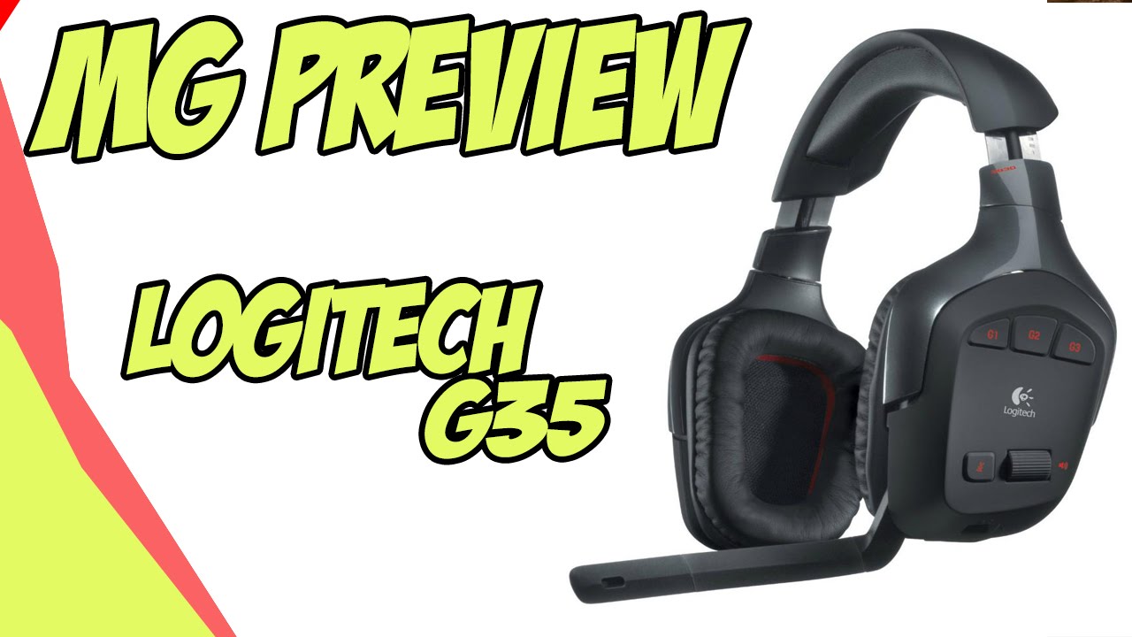 Unboxing & First look Logitech G35 Gaming HeadSet - YouTube