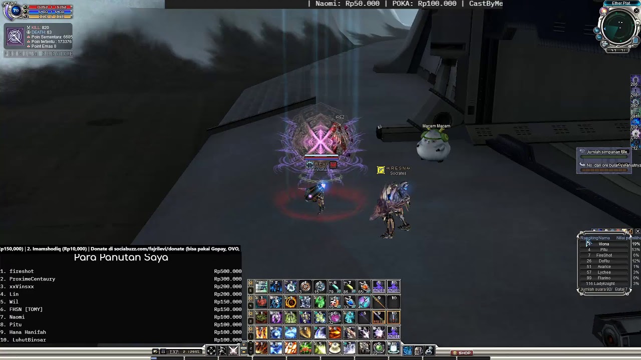 LIVE RF REMASTERED ONLINE !! PVP 3D DI MAP ELAN,SERU KAH?? - YouTube