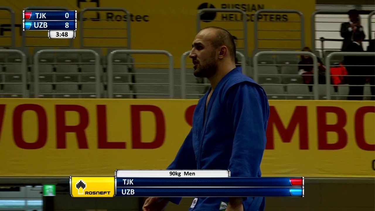 World SAMBO Championships 2019. Day 1. Mat 2 - YouTube