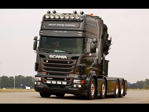 SCANIA R500 V8 - DECAT ENERGY TECHNICS (BE) - YouTube