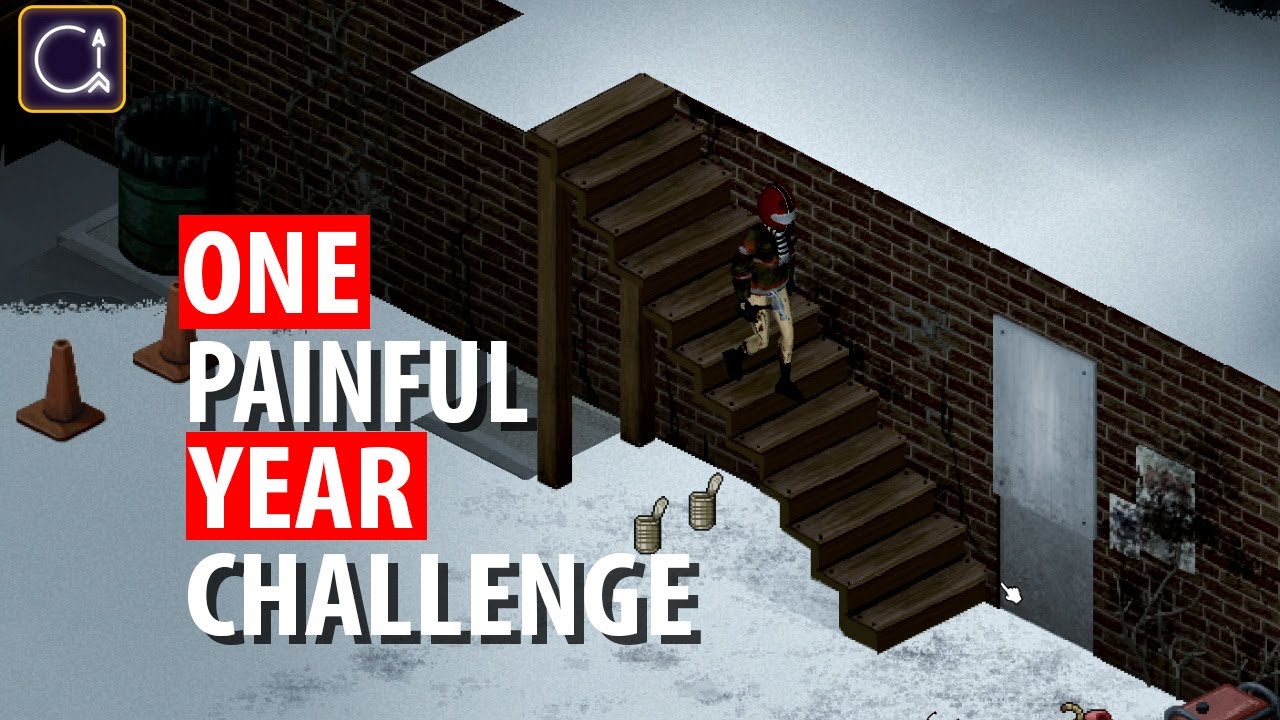 Stairs One Painful Year Challenge PROJECT ZOMBOID BUILD 41 Ep Stairs One Painful Year Challenge PROJECT ZOMBOID BUILD 41 Ep