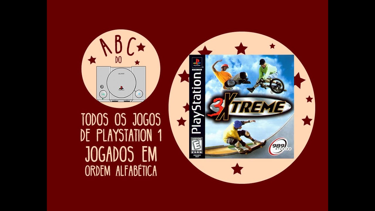 3Xtreme - Gameplay comentado em português [ABC do PS1] - YouTube