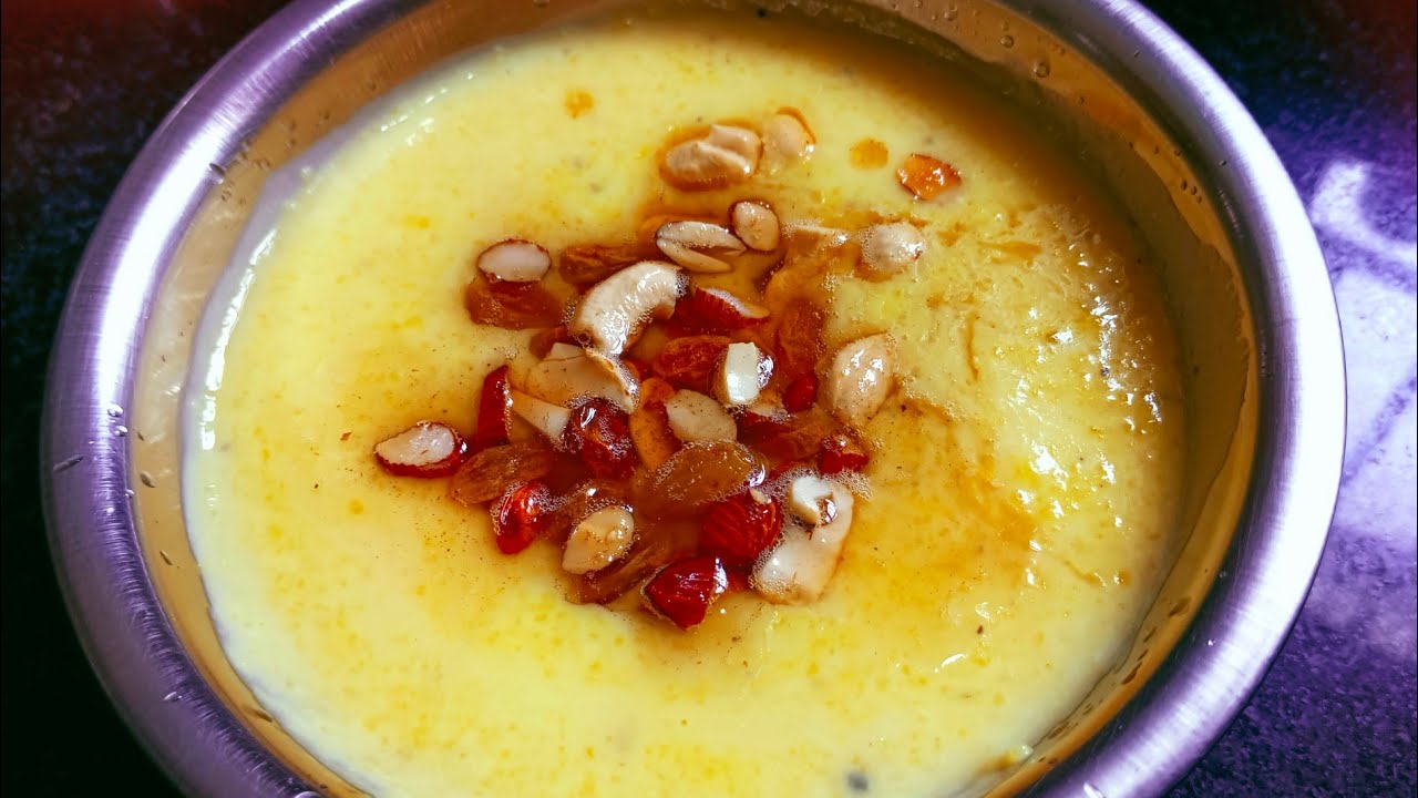 Rice Kheer / Rice Payasam / simple payasam recipe in tamil / Milk ...