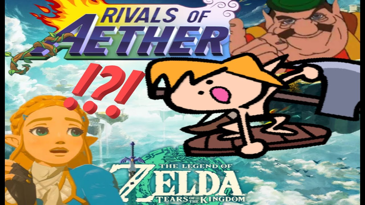 Link Speedruns Tears of the Kingdom!?! (Rivals of Aether Workshop ...