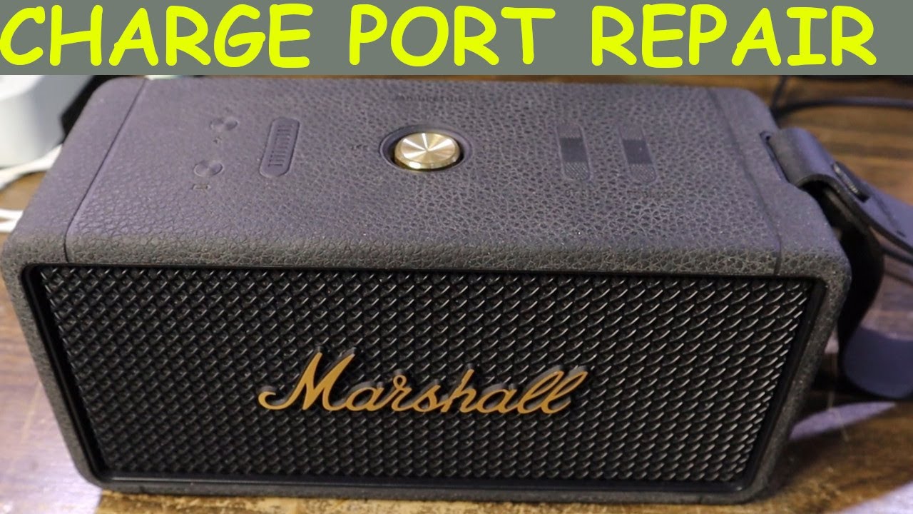 Marshall Middleton Bluetooth Speaker Repair! - YouTube