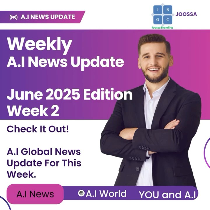 Weekly A.I. News Updates in An A.I World. June 2025 Edition. Full Video ...