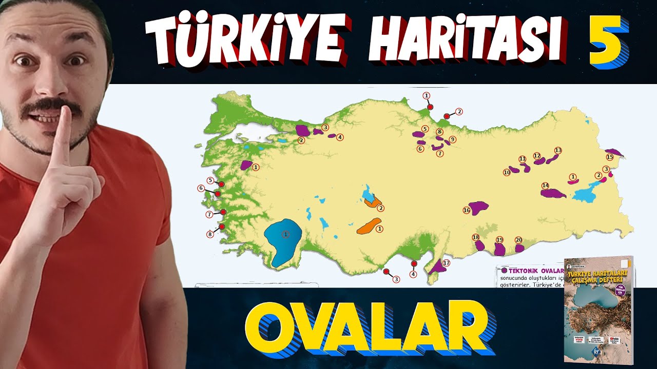 TÜRKİYE'NİN OVALARI- Türkiye Harita Bilgisi Çalışması (KPSS-AYT-TYT ...